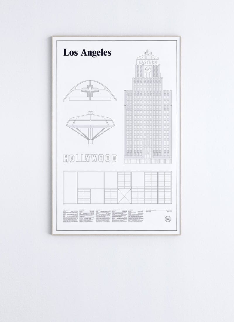 Studio Esinam, Los Angeles Elevations - THE POSTER CLUB