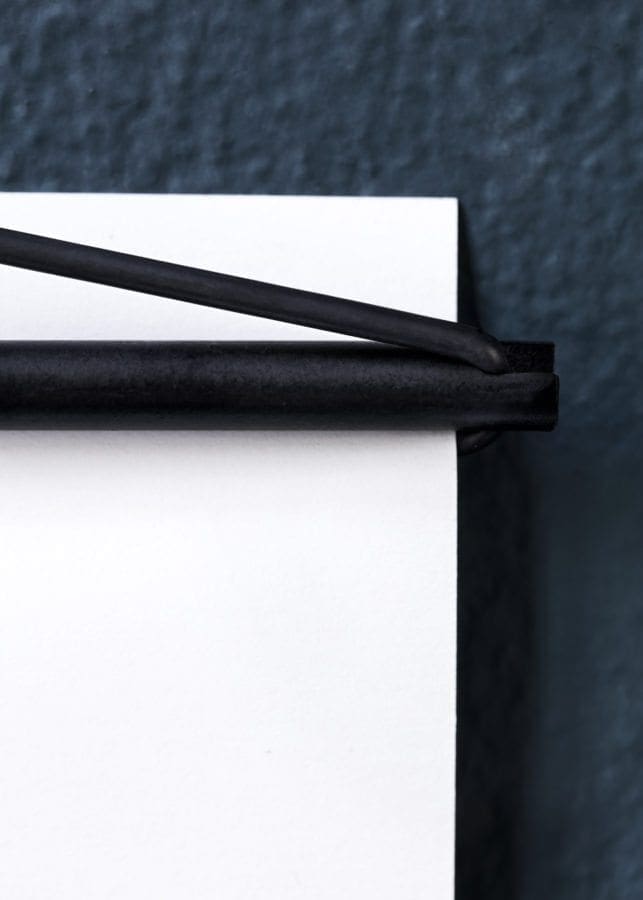 Moebe Poster Hanger Black - THE POSTER CLUB