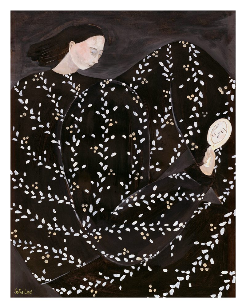 Sofia Lind, Mirror Mirror art print exclusively for THE POSTER CLUB