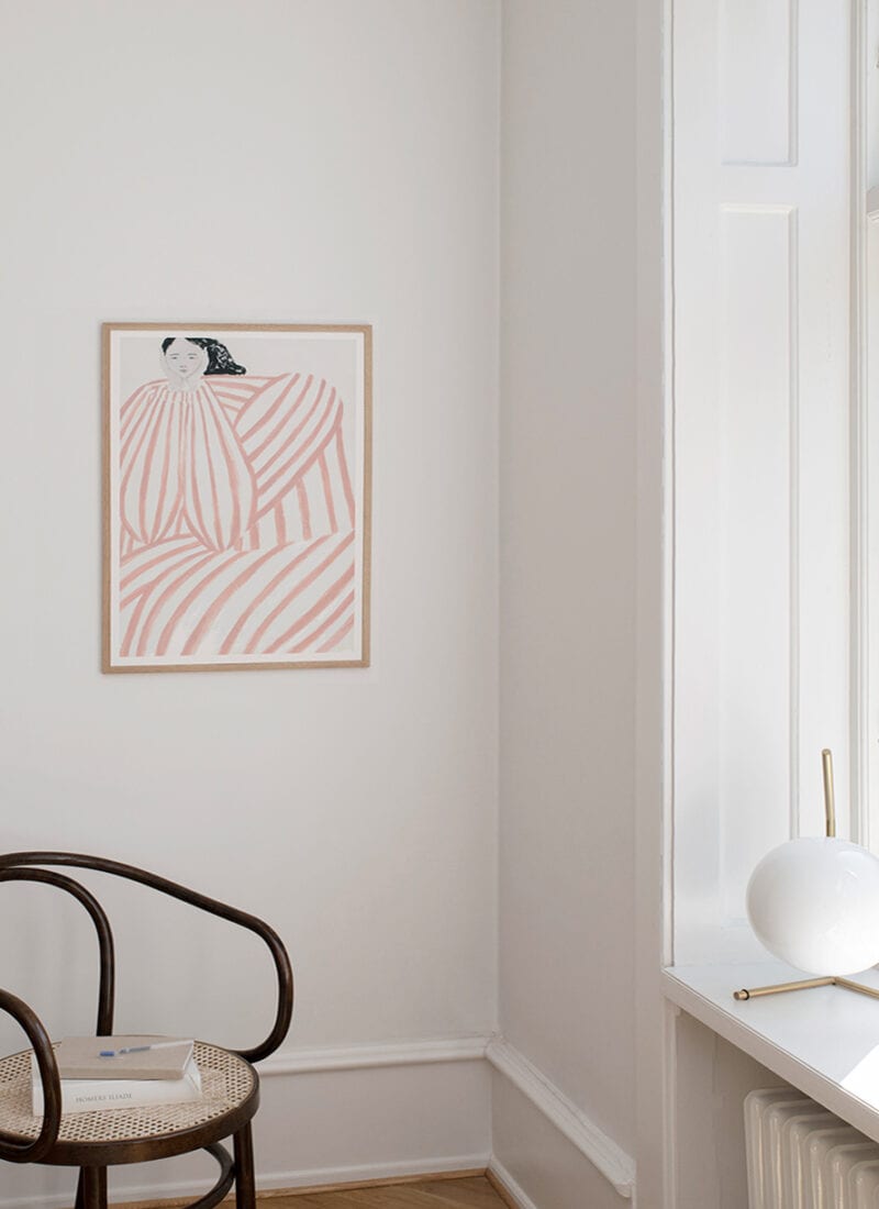 Sofia Lind, Still Waiting art print exclusively for THE POSTER CLUB
