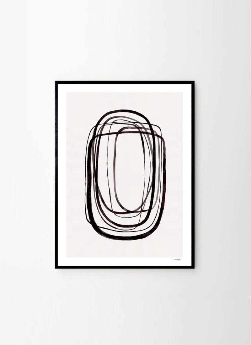 Ana Frois, Lines No. 03 art print - THE POSTER CLUB