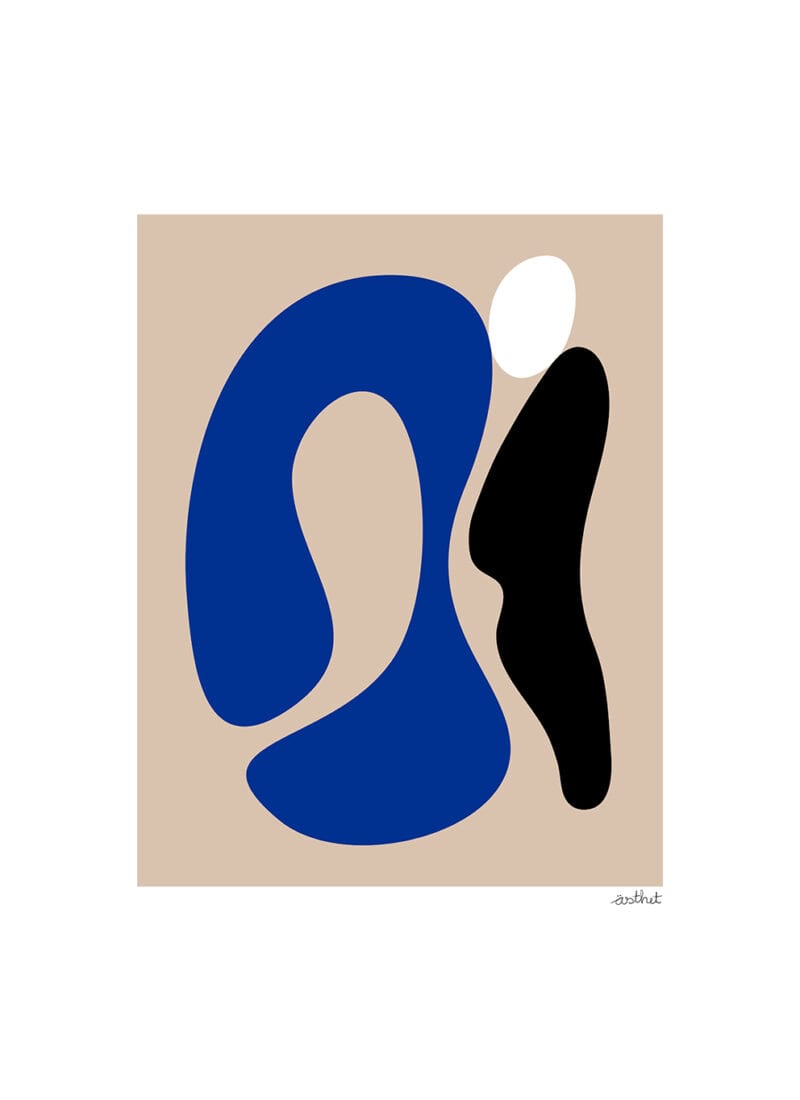 ÄSTHET, Skulptur No 01 art print exclusively - The Poster Club