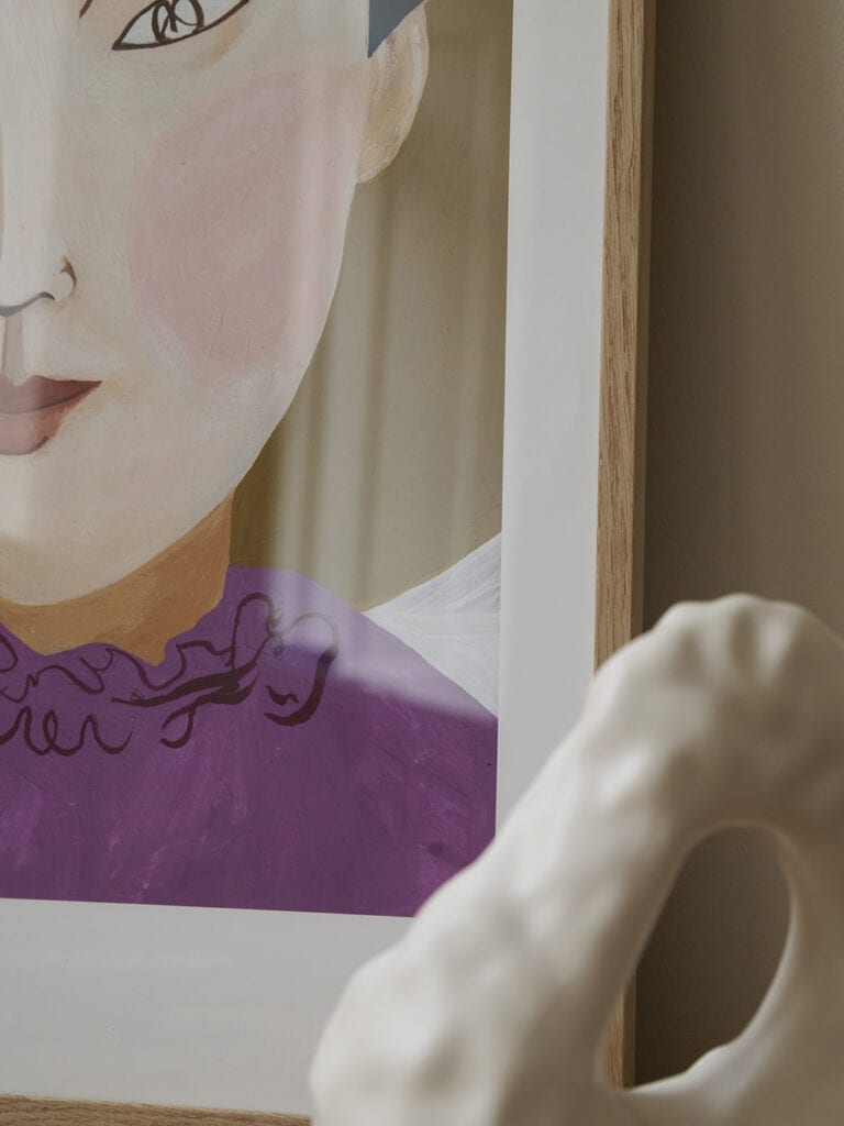 Jaron Su, Taiwanese Lady In 1950s Paris art print, The Poster Club