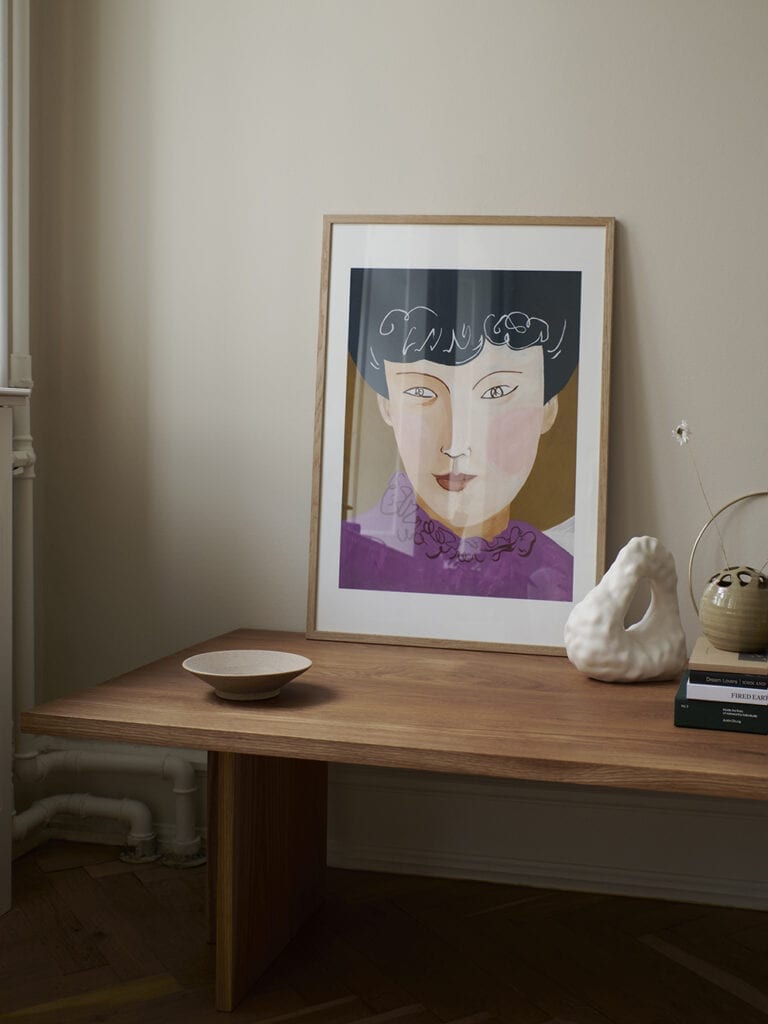 Jaron Su, Taiwanese Lady In 1950s Paris art print, The Poster Club