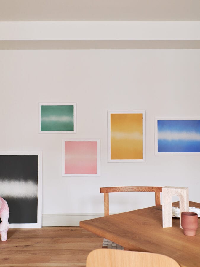 Anne Nowak, Green Interstellar art print - THE POSTER CLUB