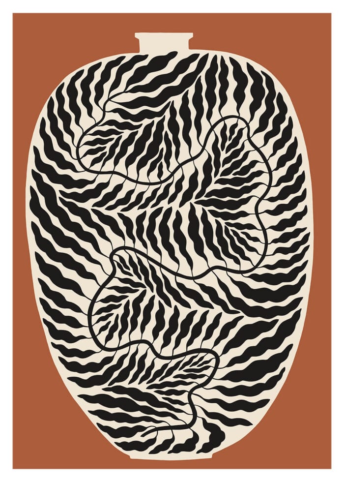 Linnéa Andersson, Urn Terracotta art print - The Poster Club