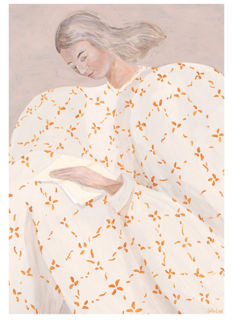 Sofia Lind, Secret Notes art print for The Poster Club