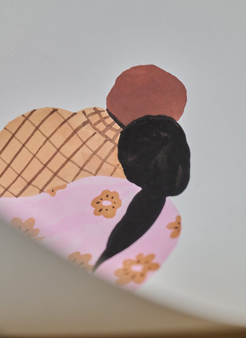 Laura Page, Couple art print - THE POSTER CLUB