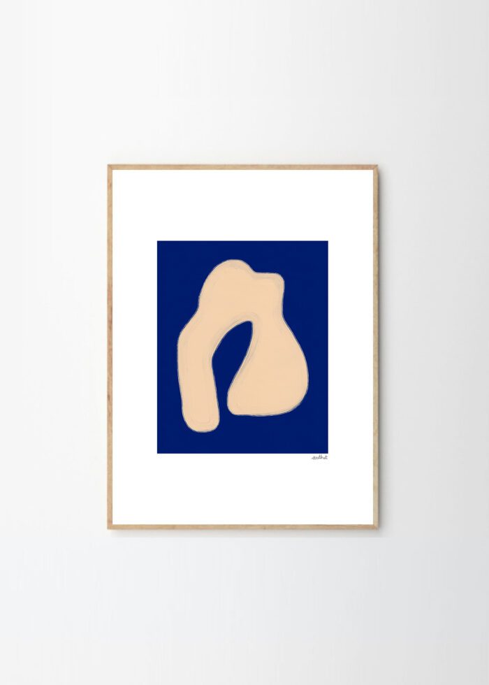 ÄSTHET, Shape Study 02 Art Print Exclusively - The Poster Club