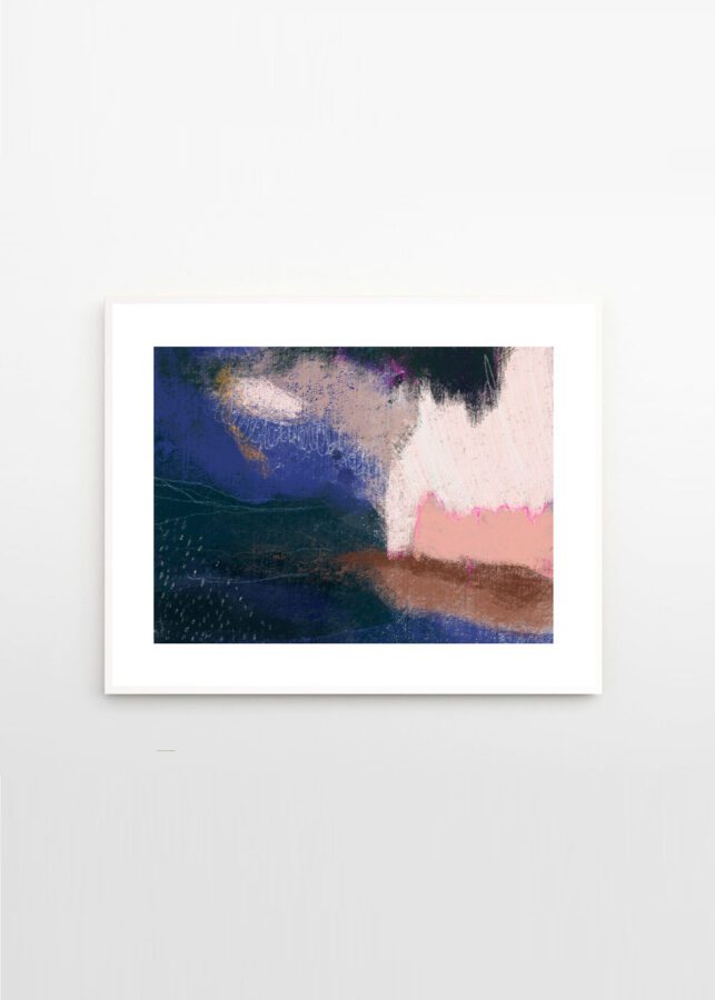 Estelle Graf - Tvært, art print exclusively for The Poster Club