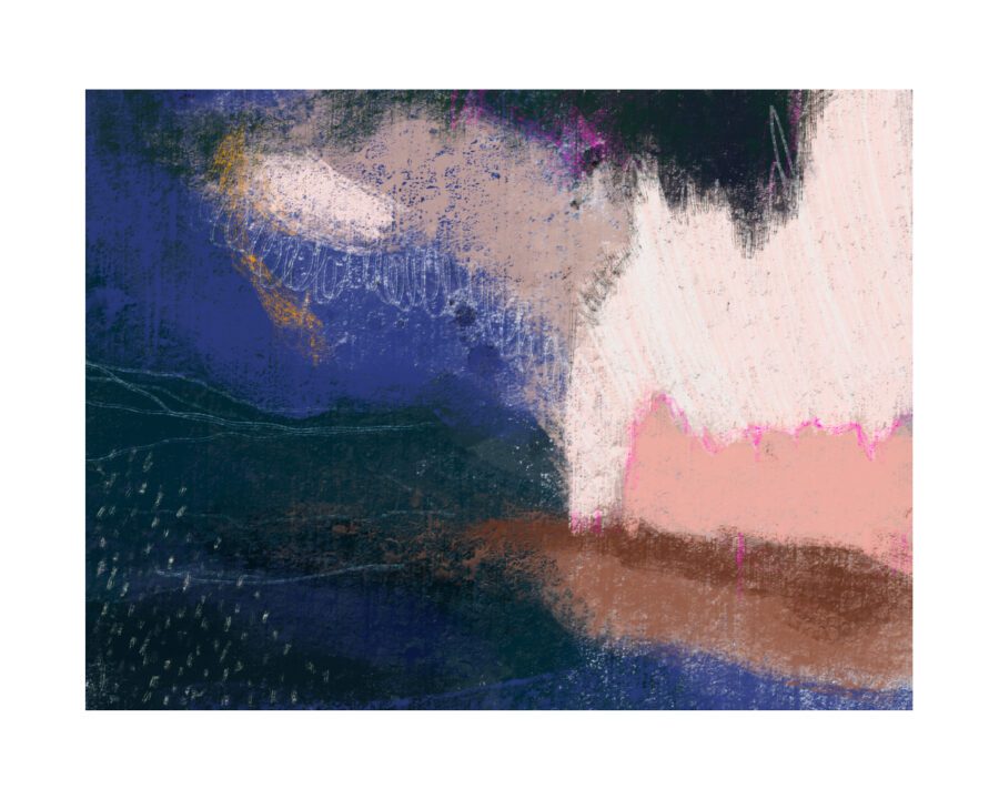 Estelle Graf - Tvært, art print exclusively for The Poster Club