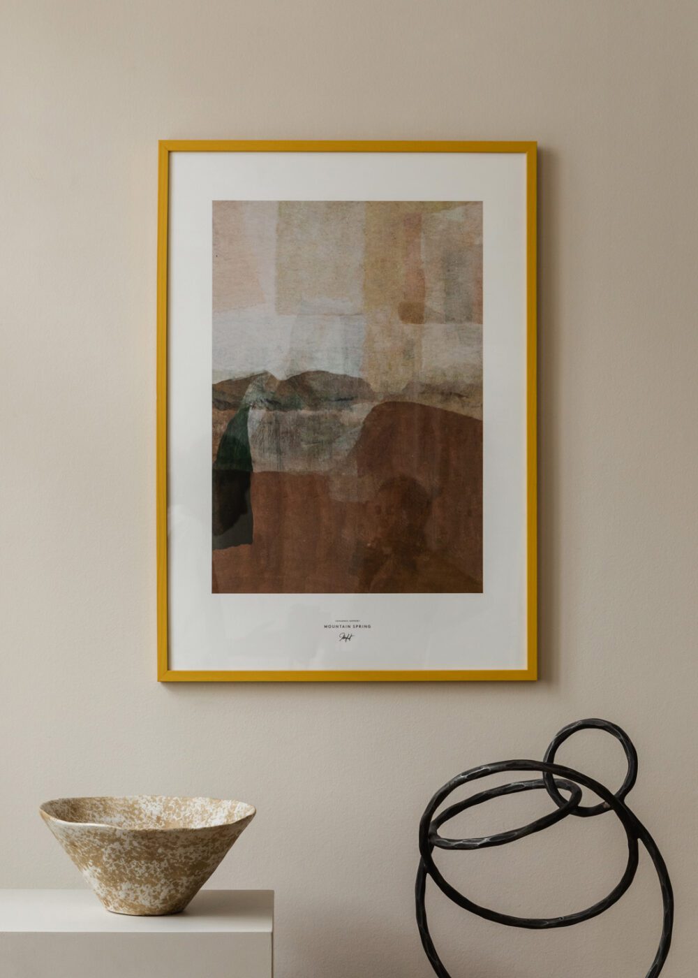 Johannes Geppert, Mountain Spring art print - The Poster Club