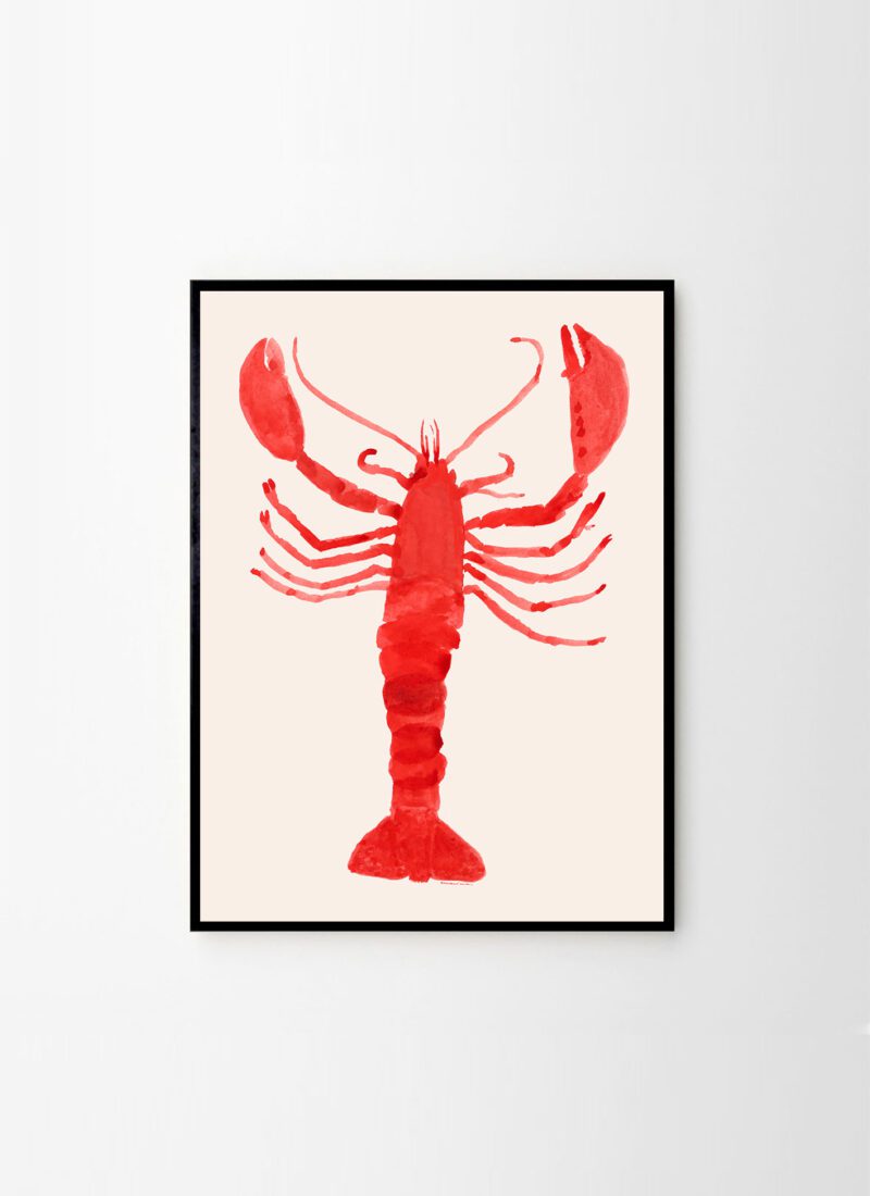 Marina García Fernández, Langosta art print - The Poster Club