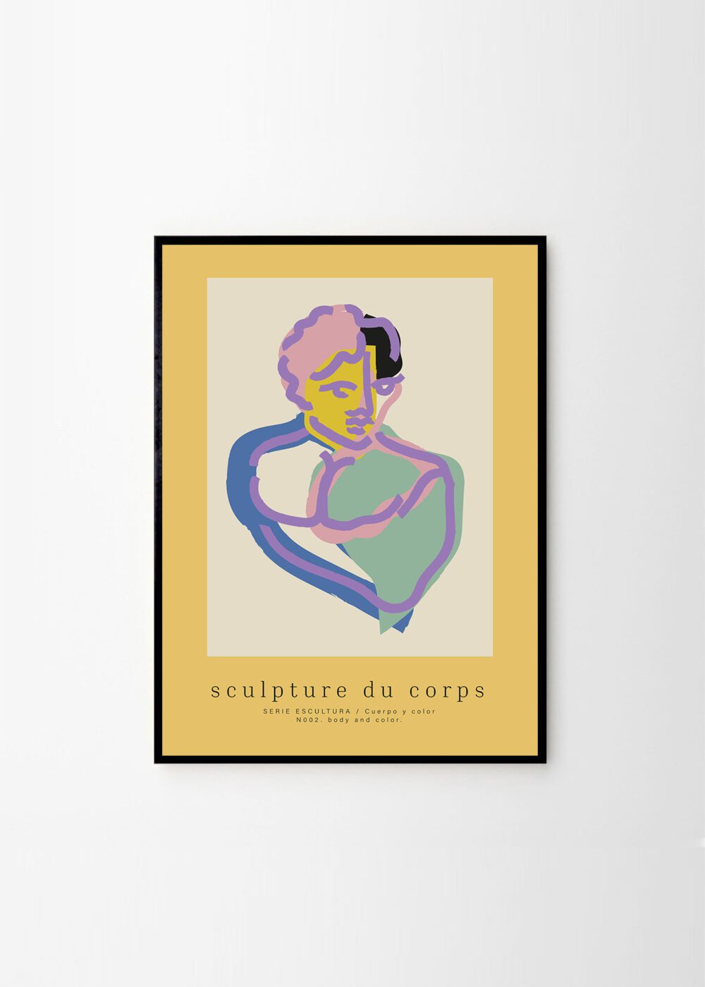 Lucrecia Rey Caro - Corps Series art print - The Poster Club
