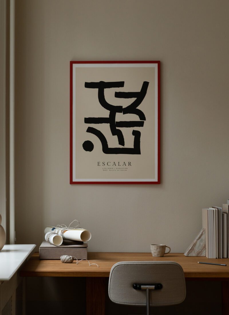 Lucrecia Rey Caro - Escalar art print - The Poster Club