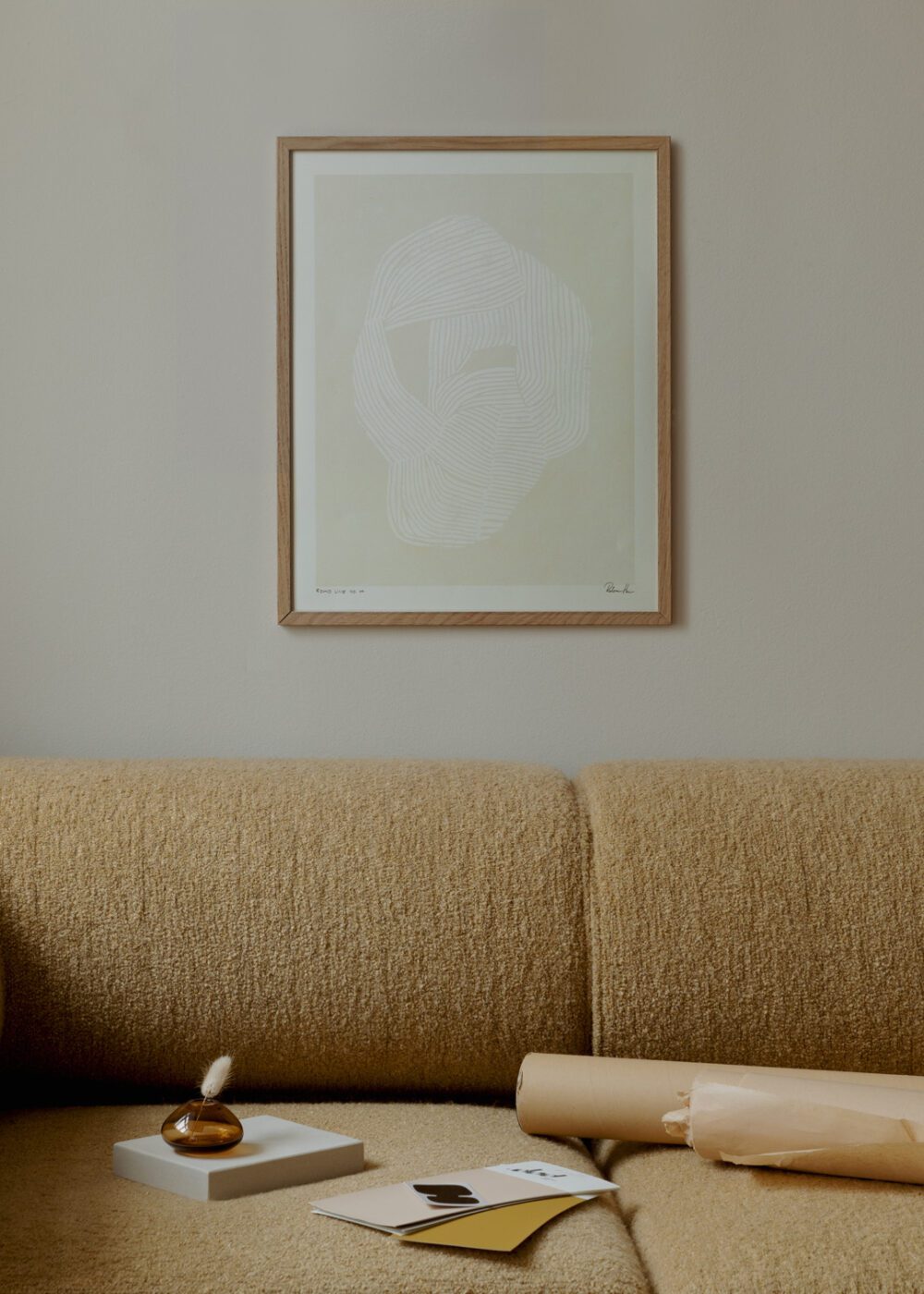 Rebecca Hein, art print Round Line no. 04 - The Poster Club