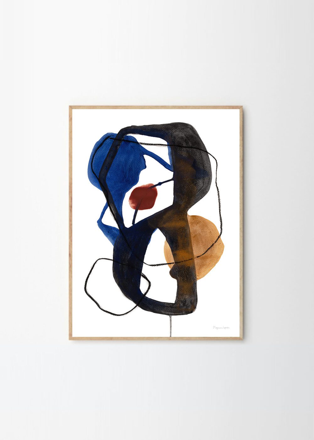 Berit Mogensen Lopez, Link - Fine Art print - The Poster Club