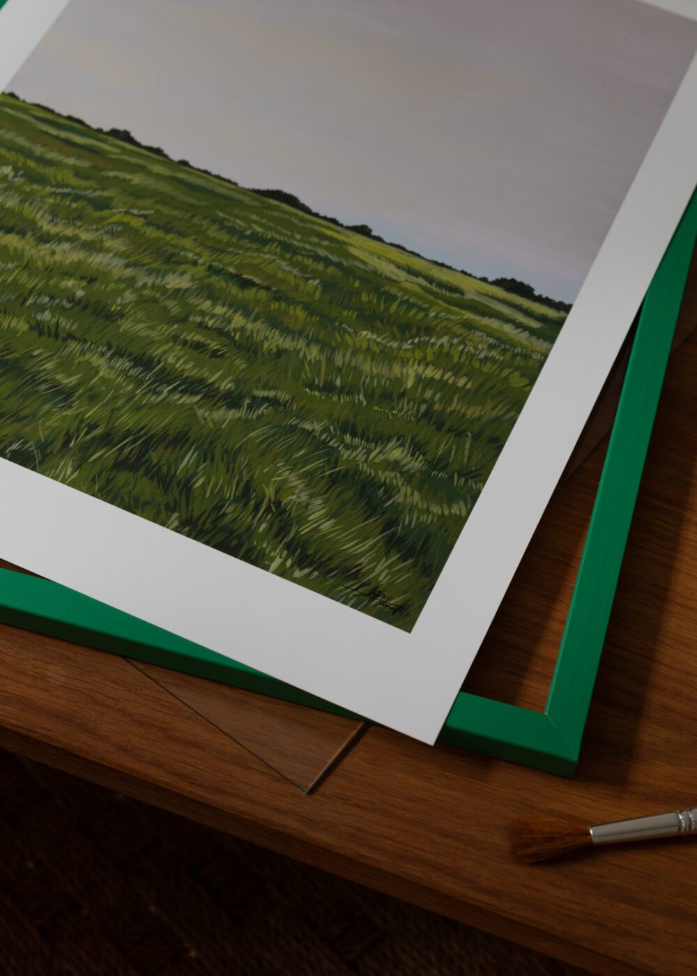 Jaron Su, Lilac Vetiver art print, The Poster Club.