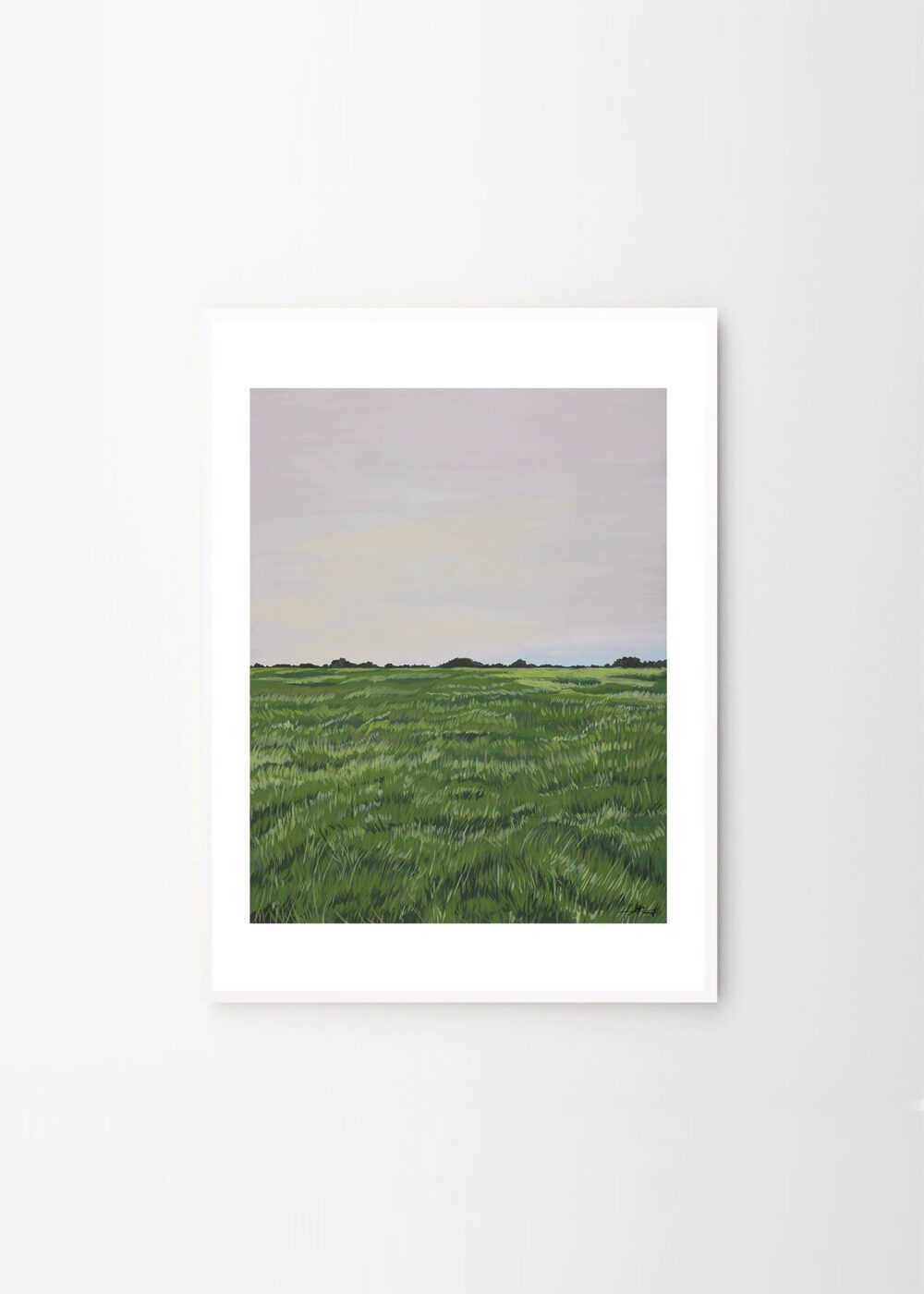 Jaron Su, Lilac Vetiver art print, The Poster Club.
