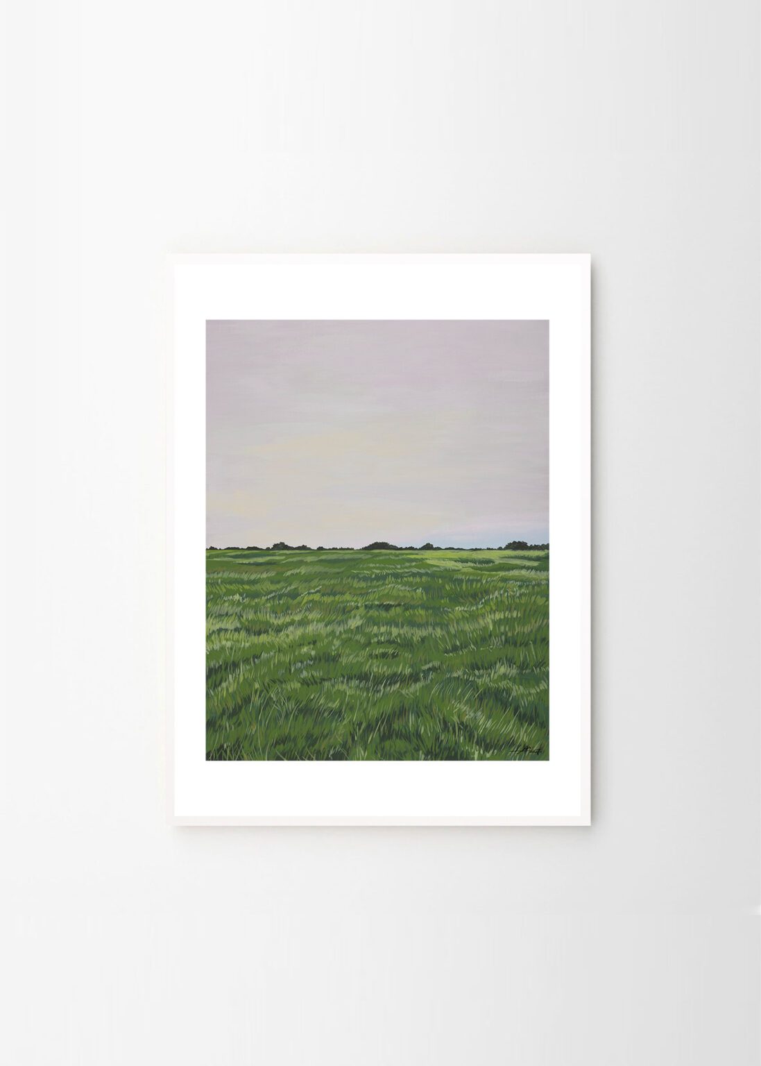 Jaron Su, Lilac Vetiver art print, The Poster Club.