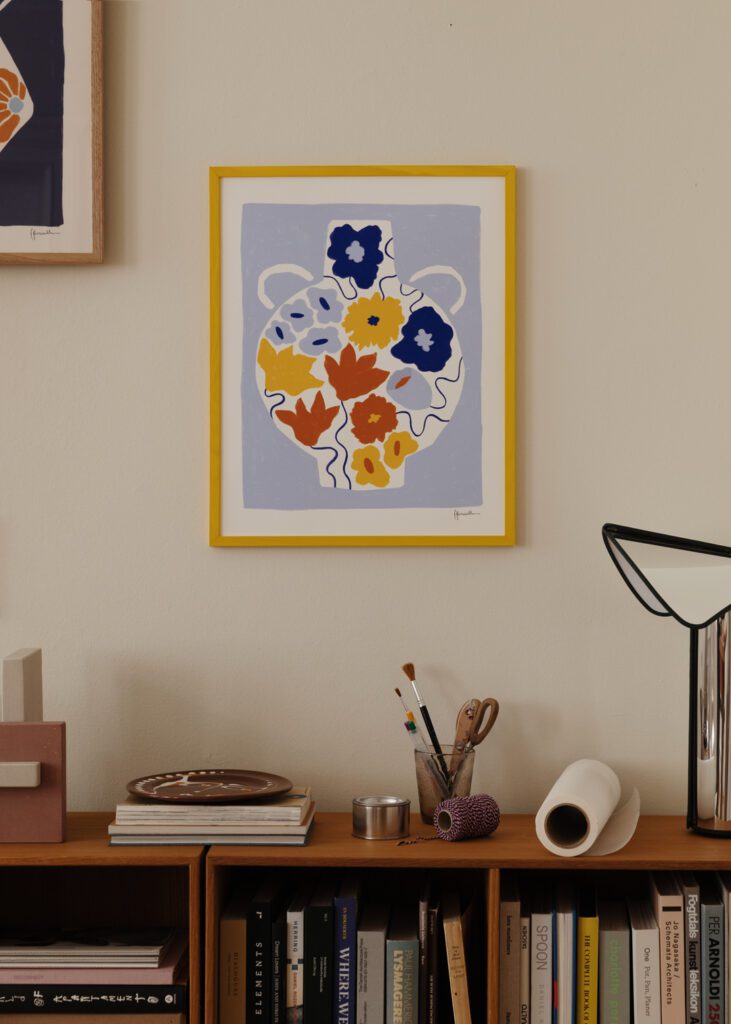 Frankie Penwill, Flower Pot art print - The Poster Club