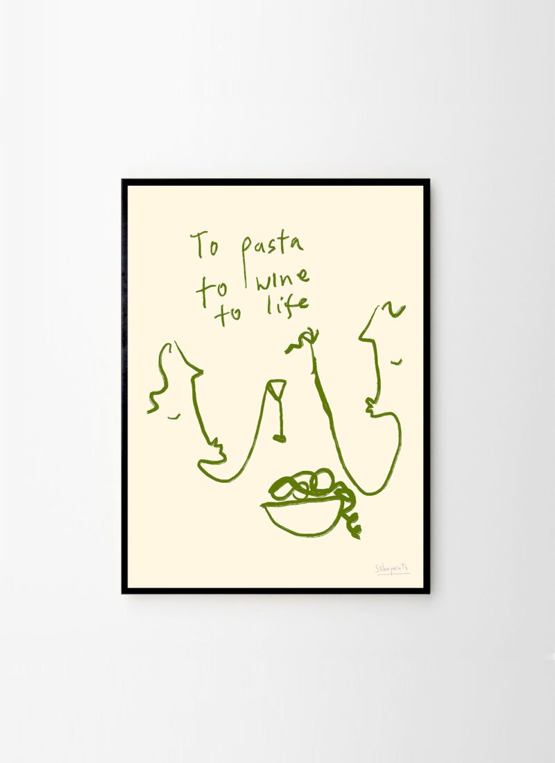 Ruby Hughes, To Life Art Print exclusively for The Poster Club