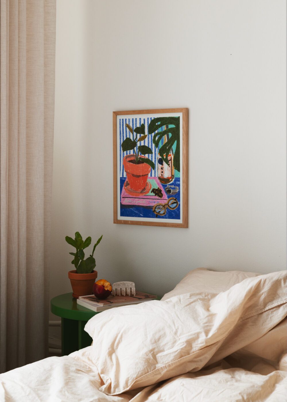 Laura Page, Pastel Plants art print - THE POSTER CLUB