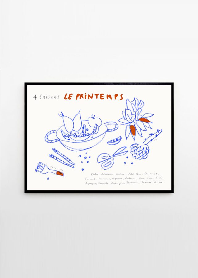 Another Art Project - Le Printemps, for The Poster Club