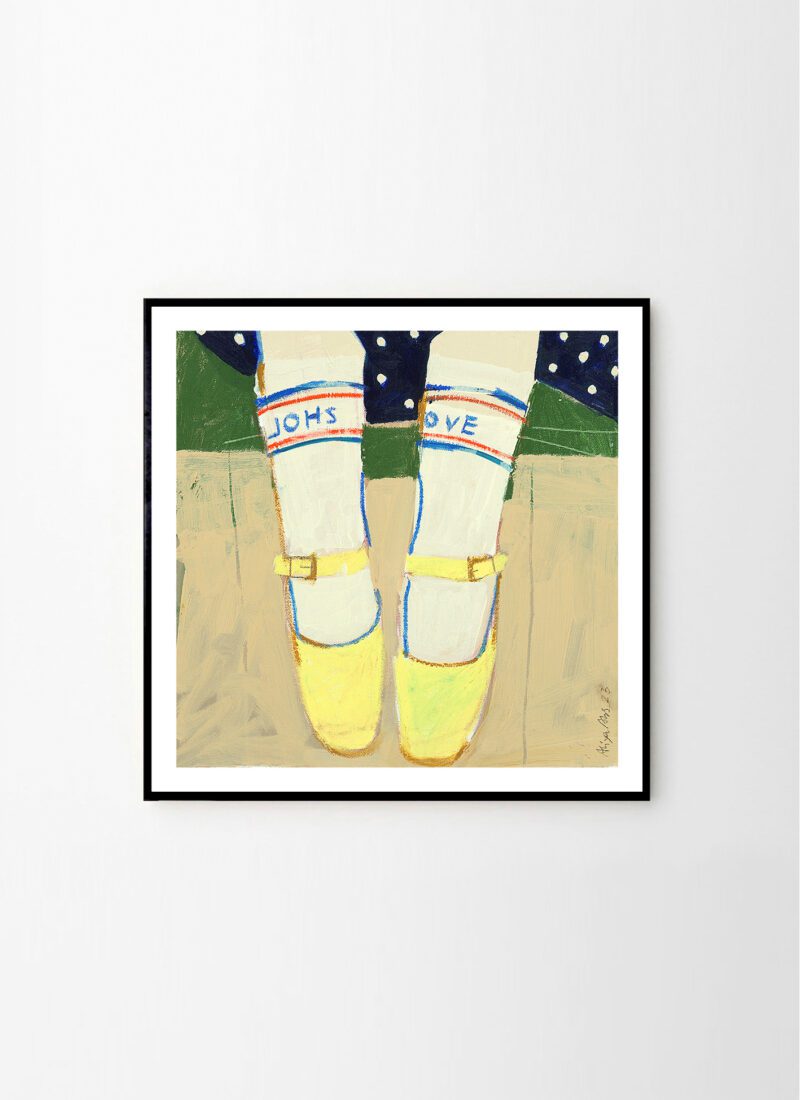 Aliya Abs, On the Jetty art print - THE POSTER CLUB