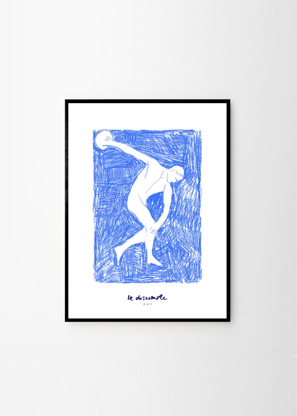 Another Art Project - The Athlete art print - The Poster Club