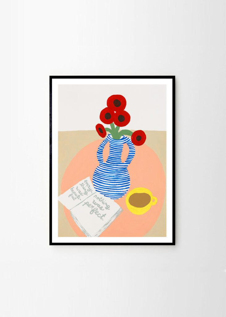 Carissa Potter - 'Everything was Perfect' art print - The Poster Club