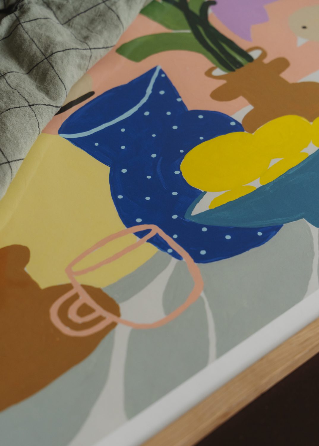 Carissa Potter - 'Table Setting' art print - The Poster Club