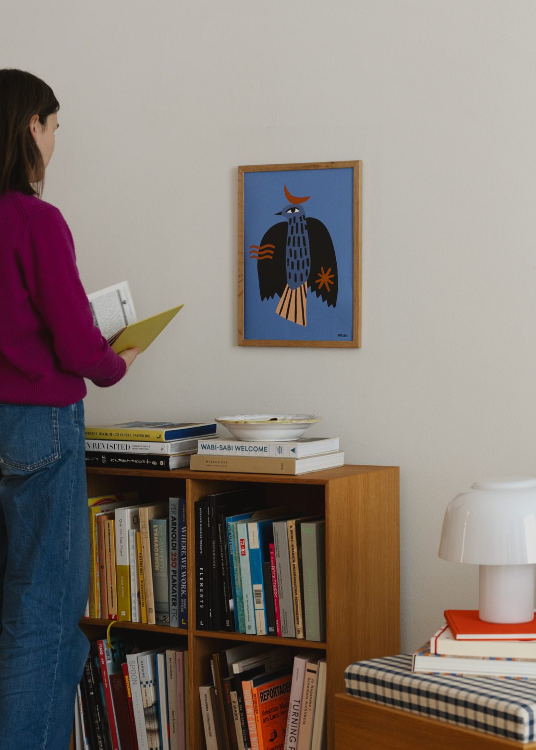 Madi, 'Feeling Free' art print - The Poster Club