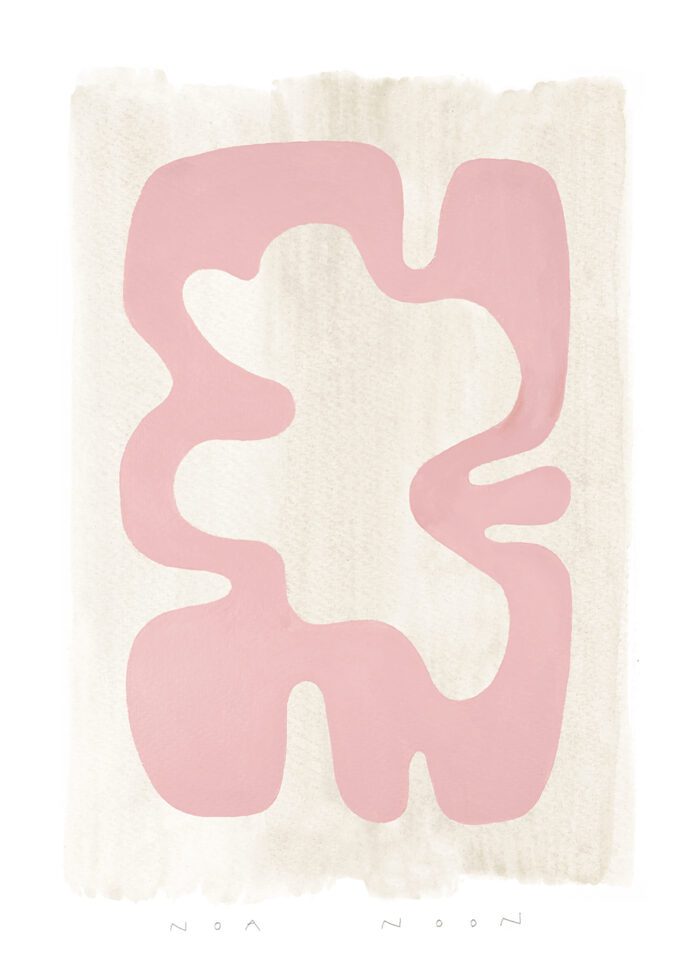 Noa Noon, Hommage au Rose Art Print - The Poster Club