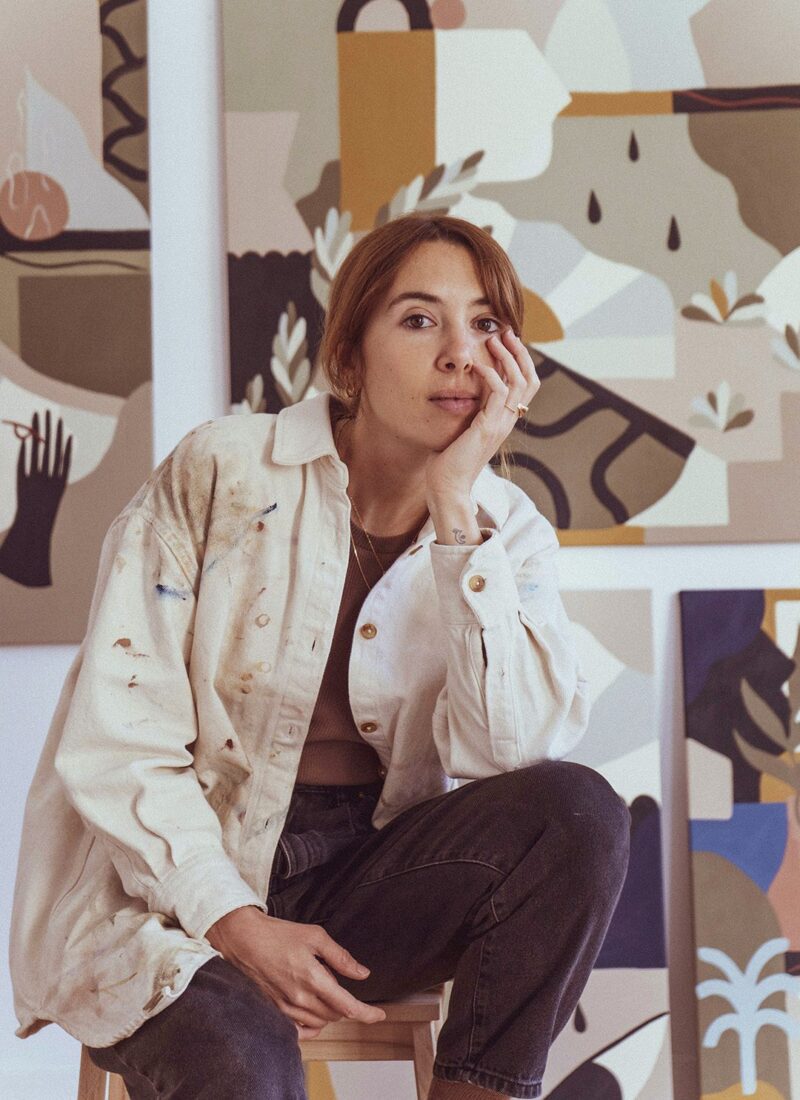 Madi, 'Feeling Free' art print - The Poster Club