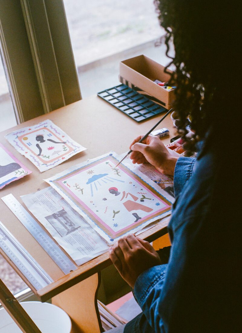 Kelly Jay, 'A Bouquet of Stars' exclusively for The Poster Club