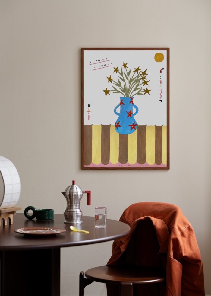 Kelly Jay, 'A Bouquet of Stars' exclusively for The Poster Club