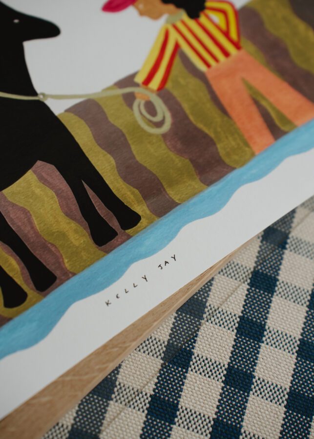 Kelly Jay, 'A Journey Begins' exclusive art print for The Poster Club