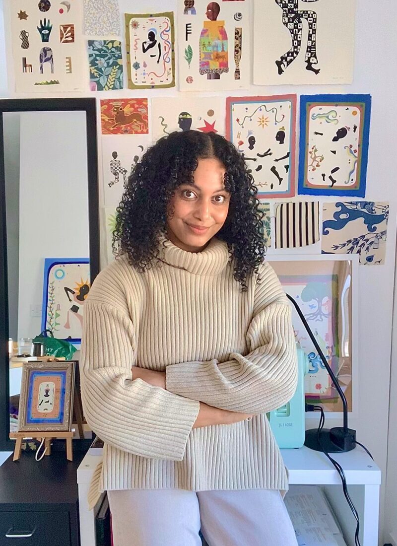 Kelly Jay, 'A Bouquet of Stars' exclusively for The Poster Club