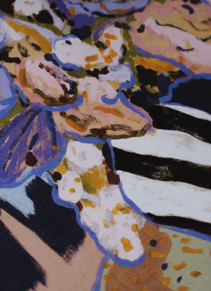 Rini Spiel, 'Violetta' art print exclusively for The Poster Club