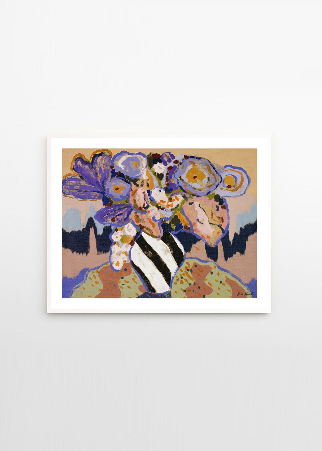 Rini Spiel, 'Violetta' art print exclusively for The Poster Club