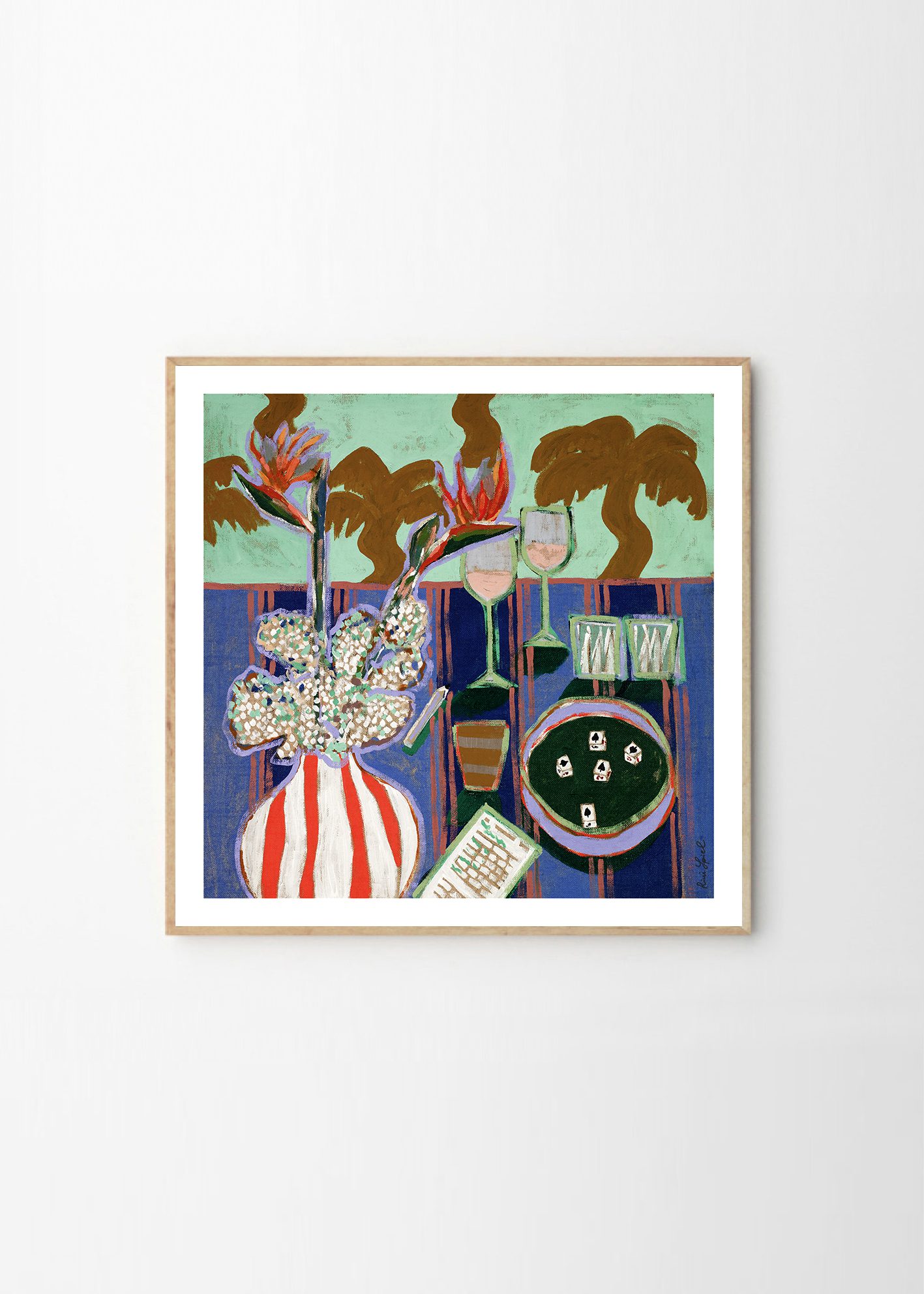 Rini Spiel, 'Yatzy' art print exclusively for The Poster Club