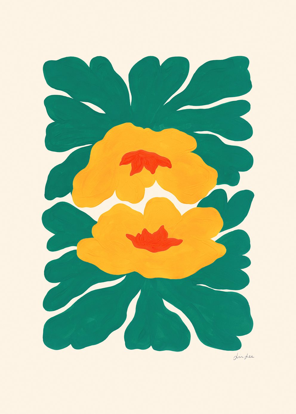 Liv Lee, 'In the Cracks' art print - The Poster Club