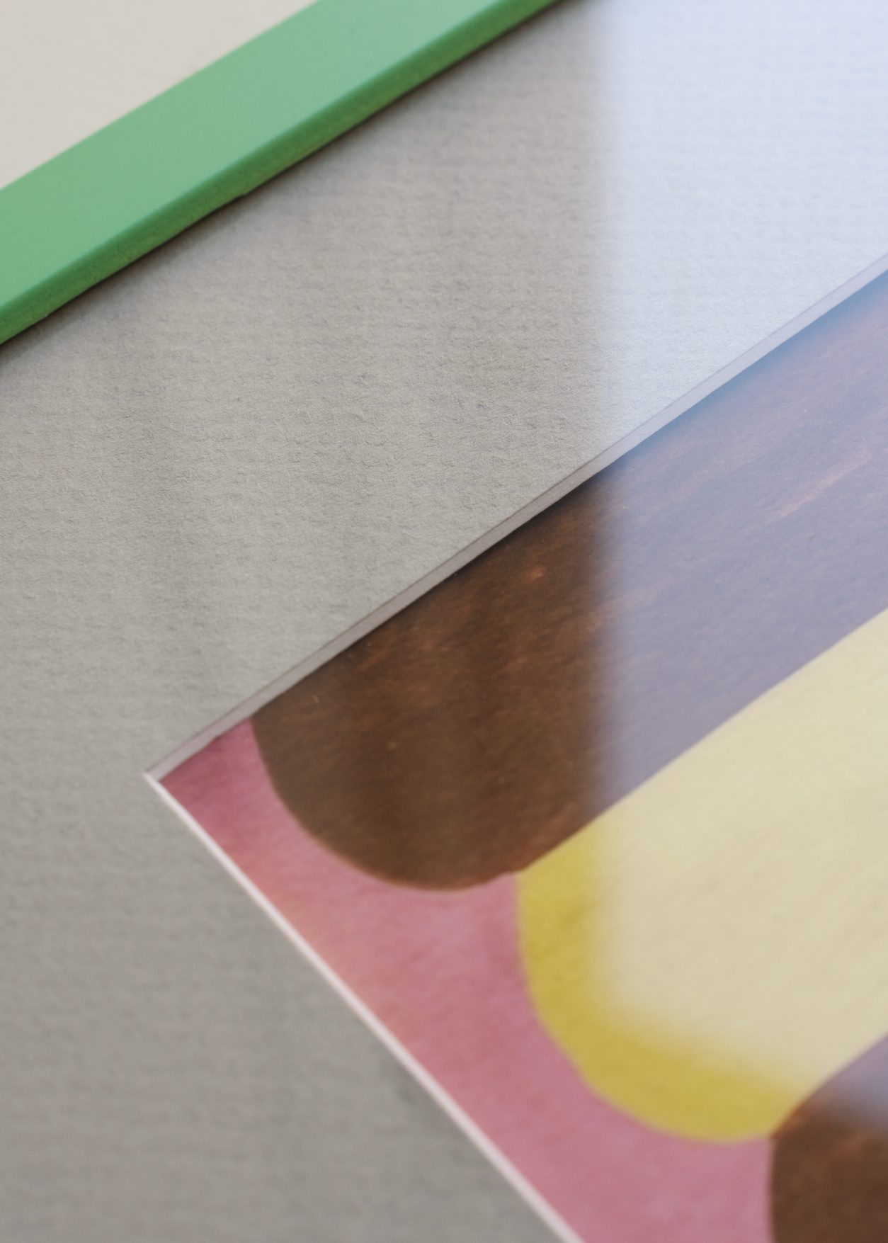 Premium passepartout in grey - The Poster Club