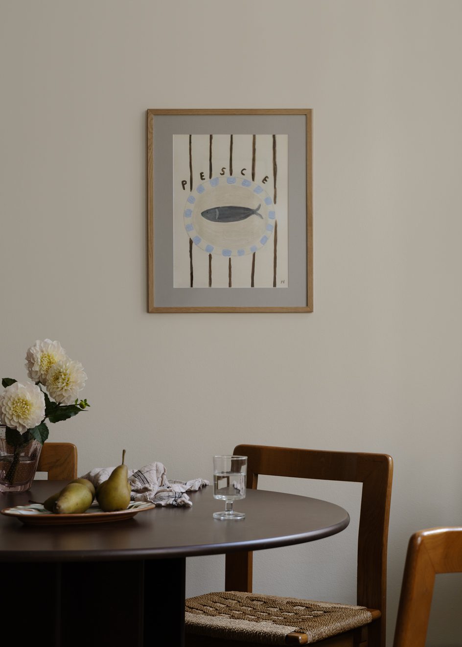 Premium passepartout in grey - The Poster Club