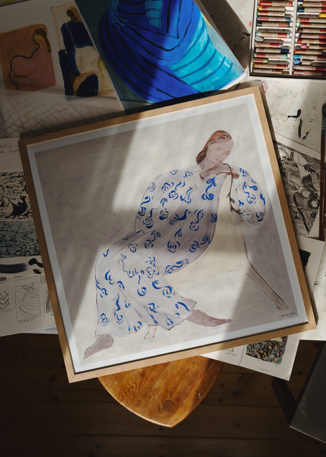 Sofia Lind, Rose art print exclusively for THE POSTER CLUB