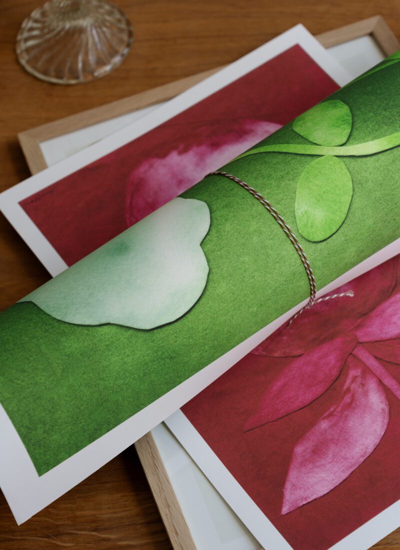 Anna Ravn Bjørn, Peas in Bloom exclusively for The Poster Club