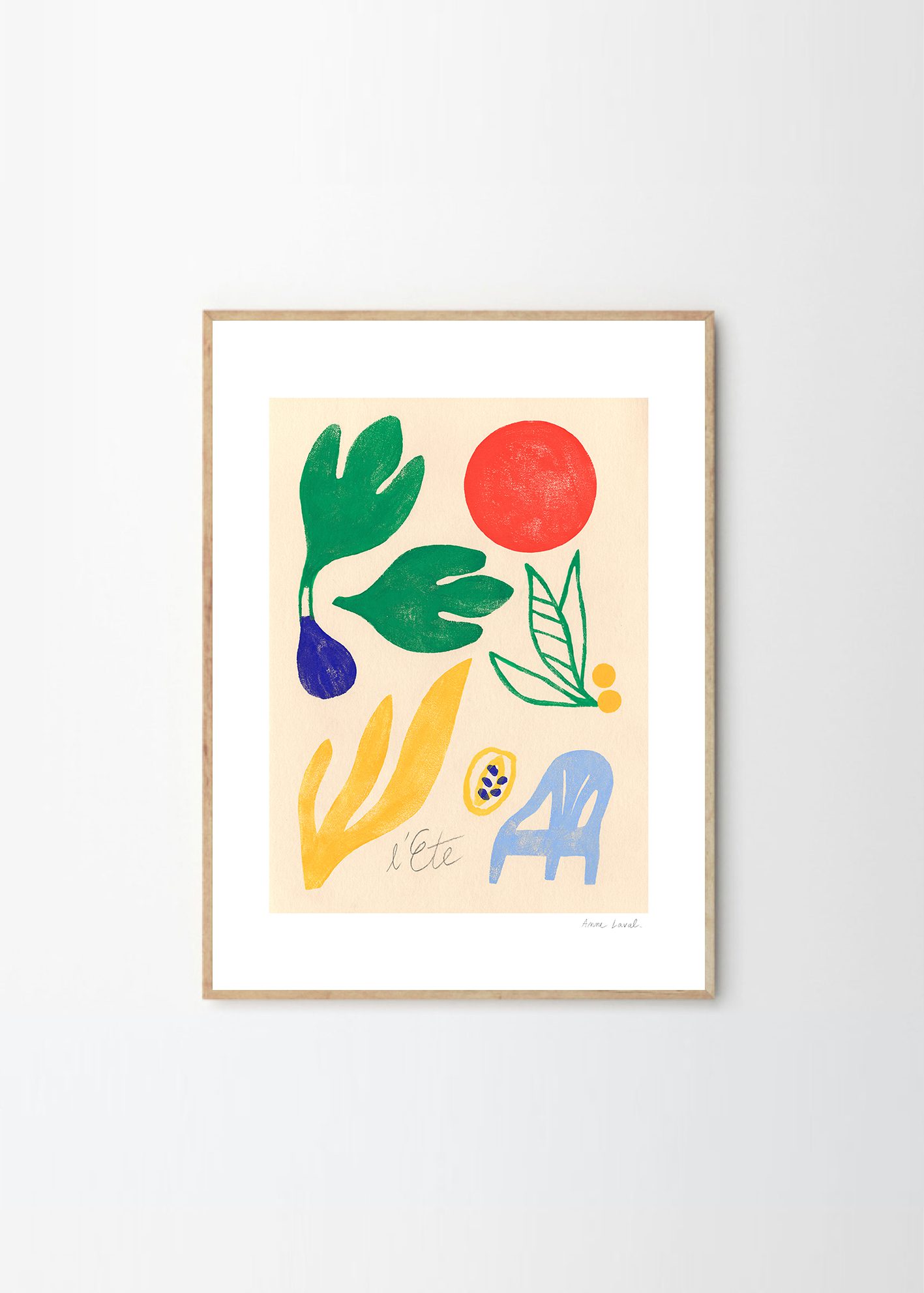 Anne Laval, Summer - Fine Art print - The Poster Club