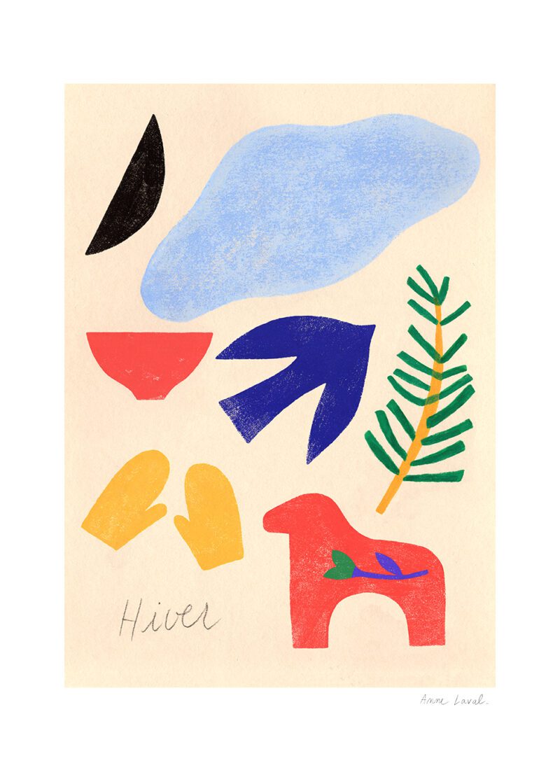 Anne Laval, Winter - Fine Art print - The Poster Club