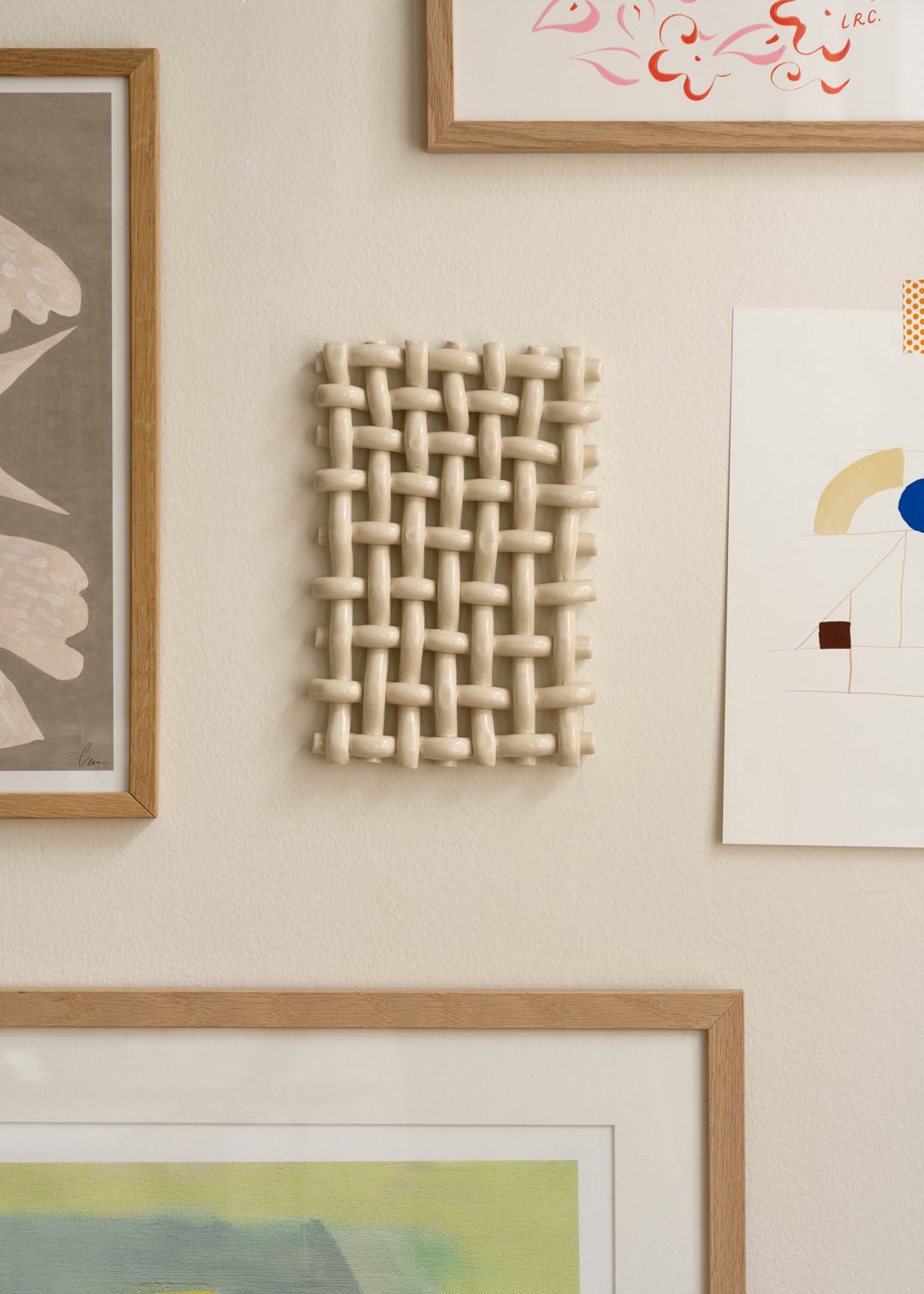 Another Art Project, Interlace No. 01 // wall object // The Poster Club